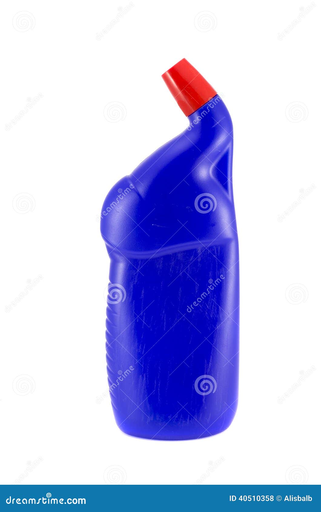 Blue Wc and Bathroom Cleaning Fluid Bottle Stock Photo - Image of blue ...