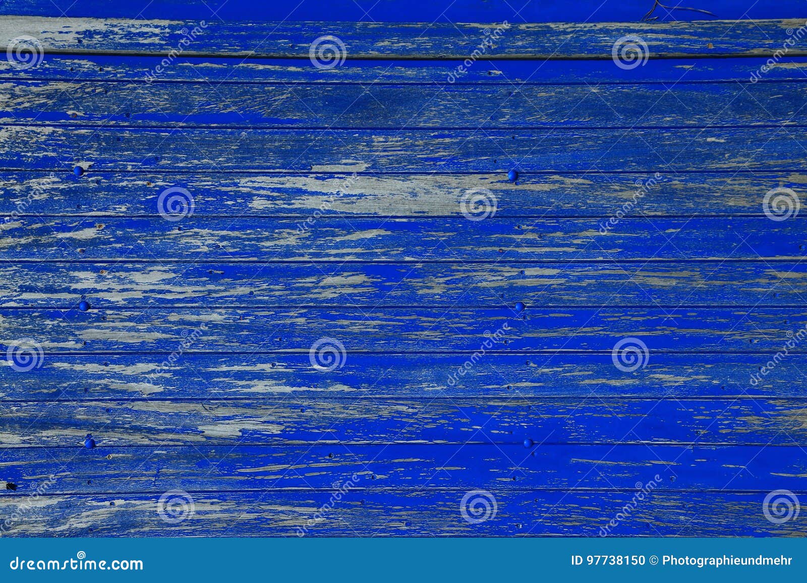 Blue, Weathered Wooden Boards Stock Photo - Image of blue, painted ...