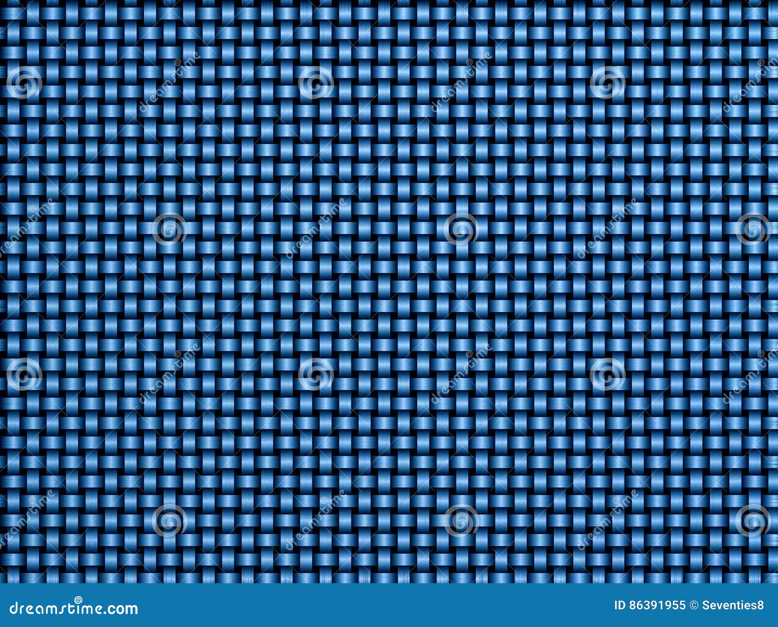 Blue Weave Pattern Background Stock Illustration - Illustration of ...