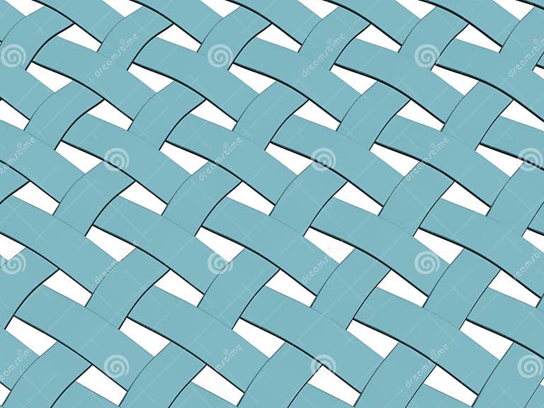 Blue Weave Pattern Illustration Stock Illustration - Illustration of ...