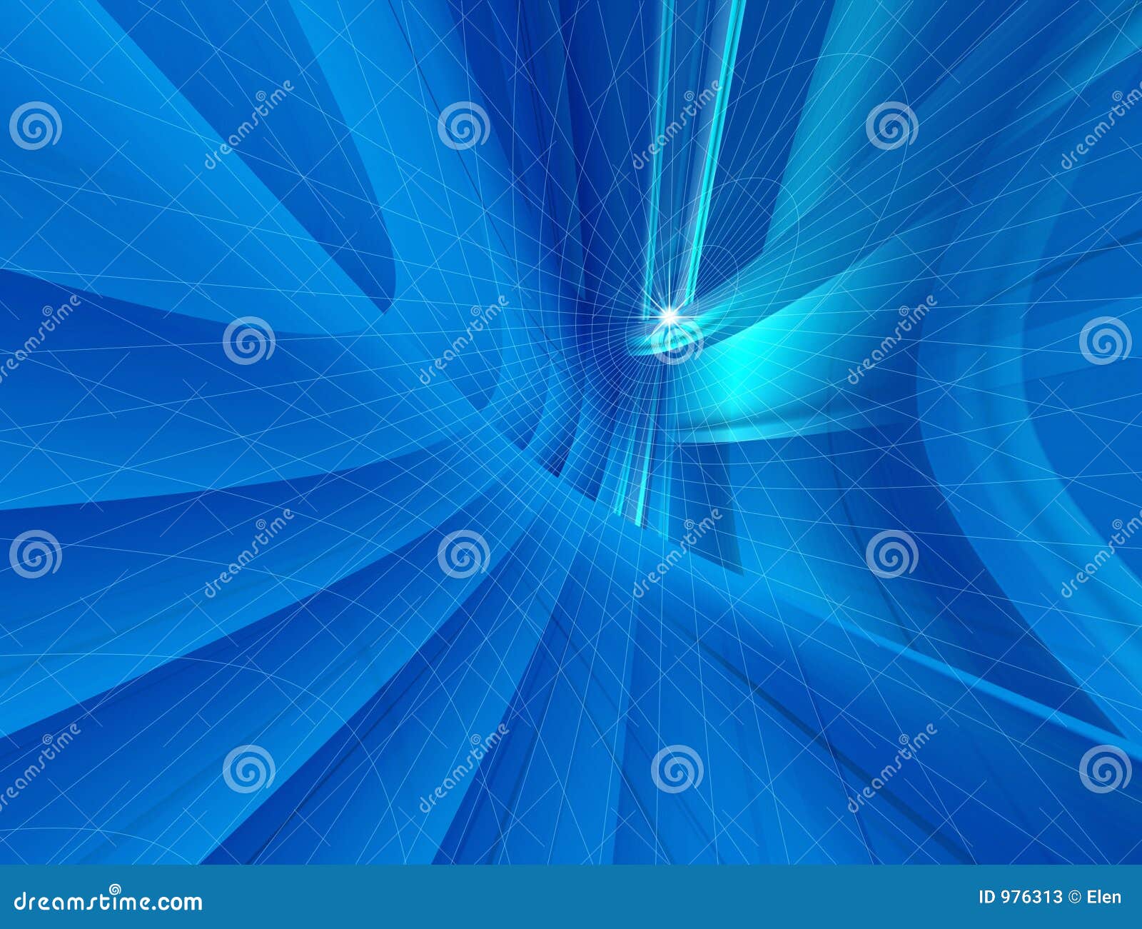 Blue web abstract stock illustration. Illustration of beautiful - 976313