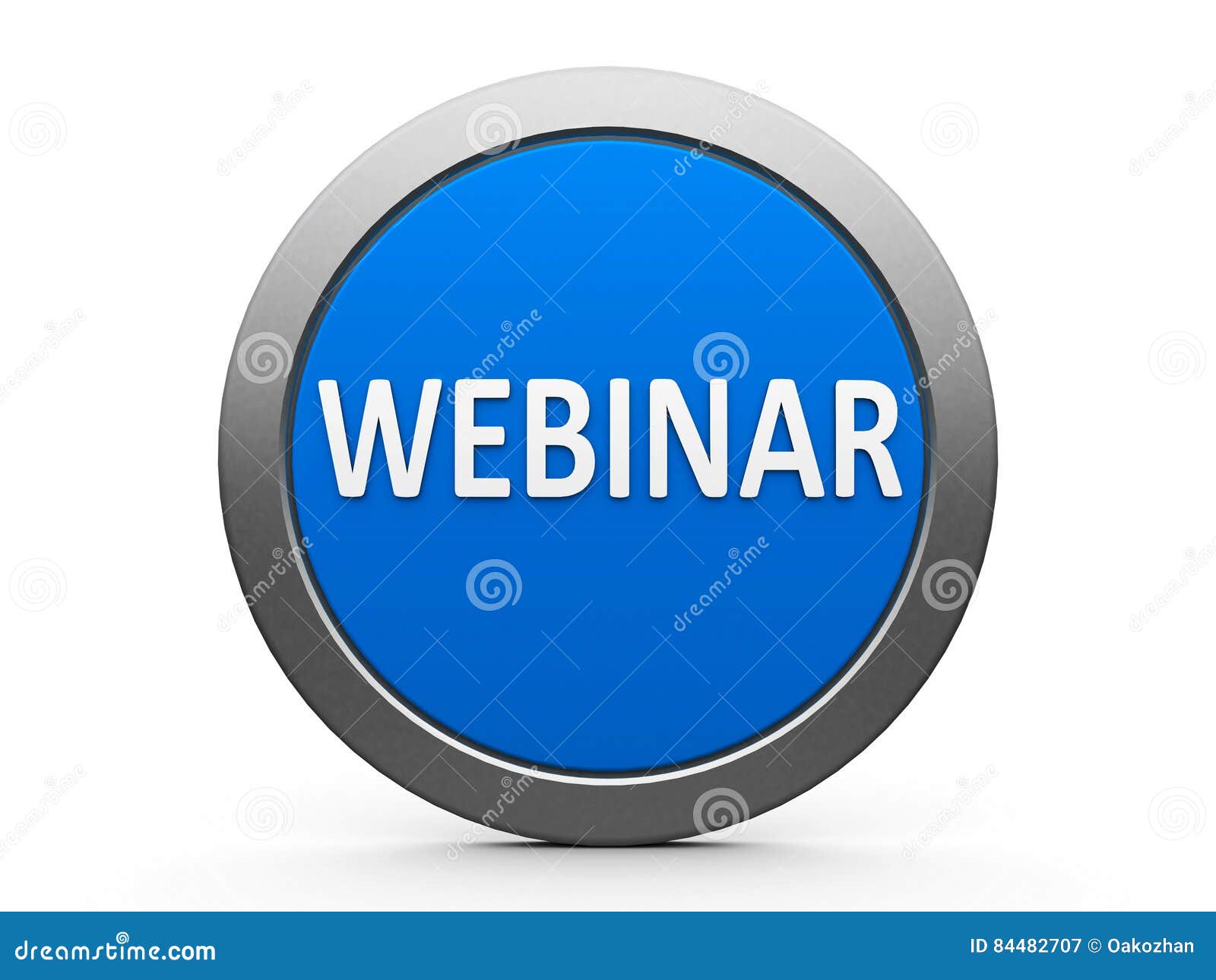 Blue webinar icon stock illustration. Illustration of consultation ...