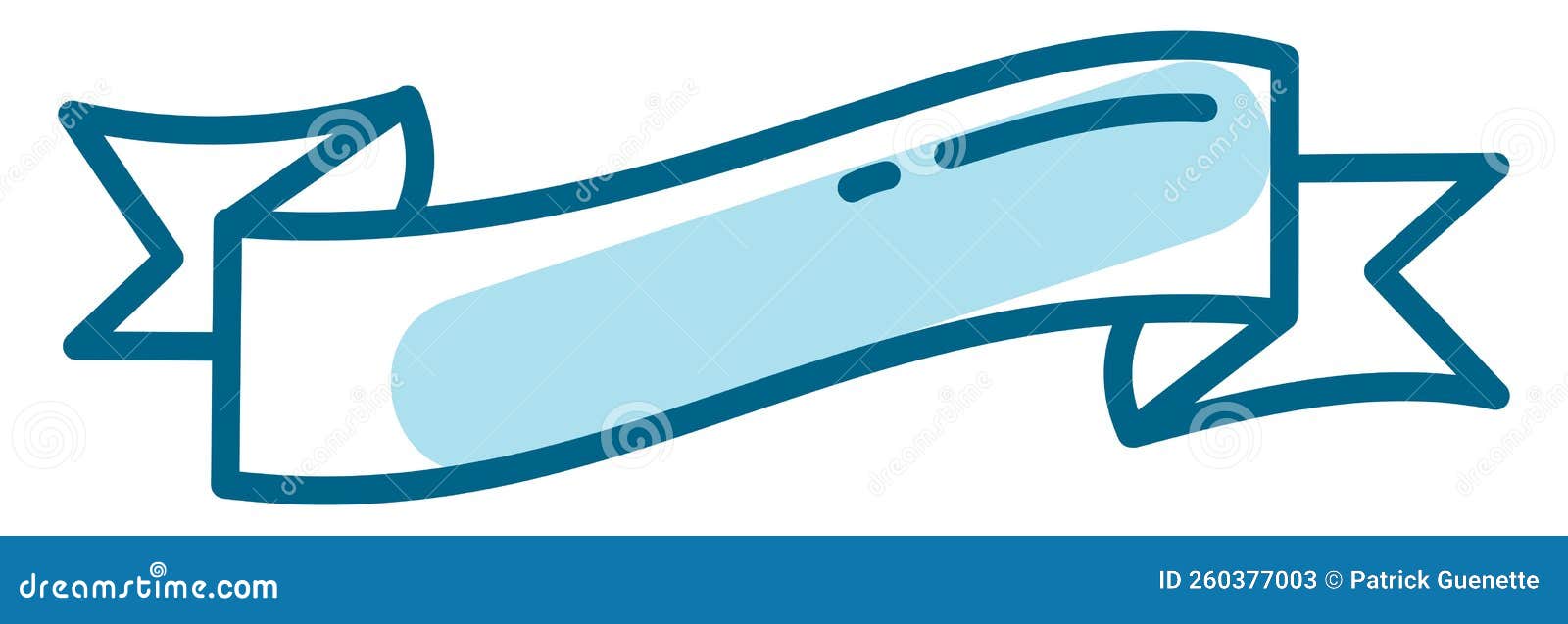 Blue website banner, icon stock vector. Illustration of layout - 260377003