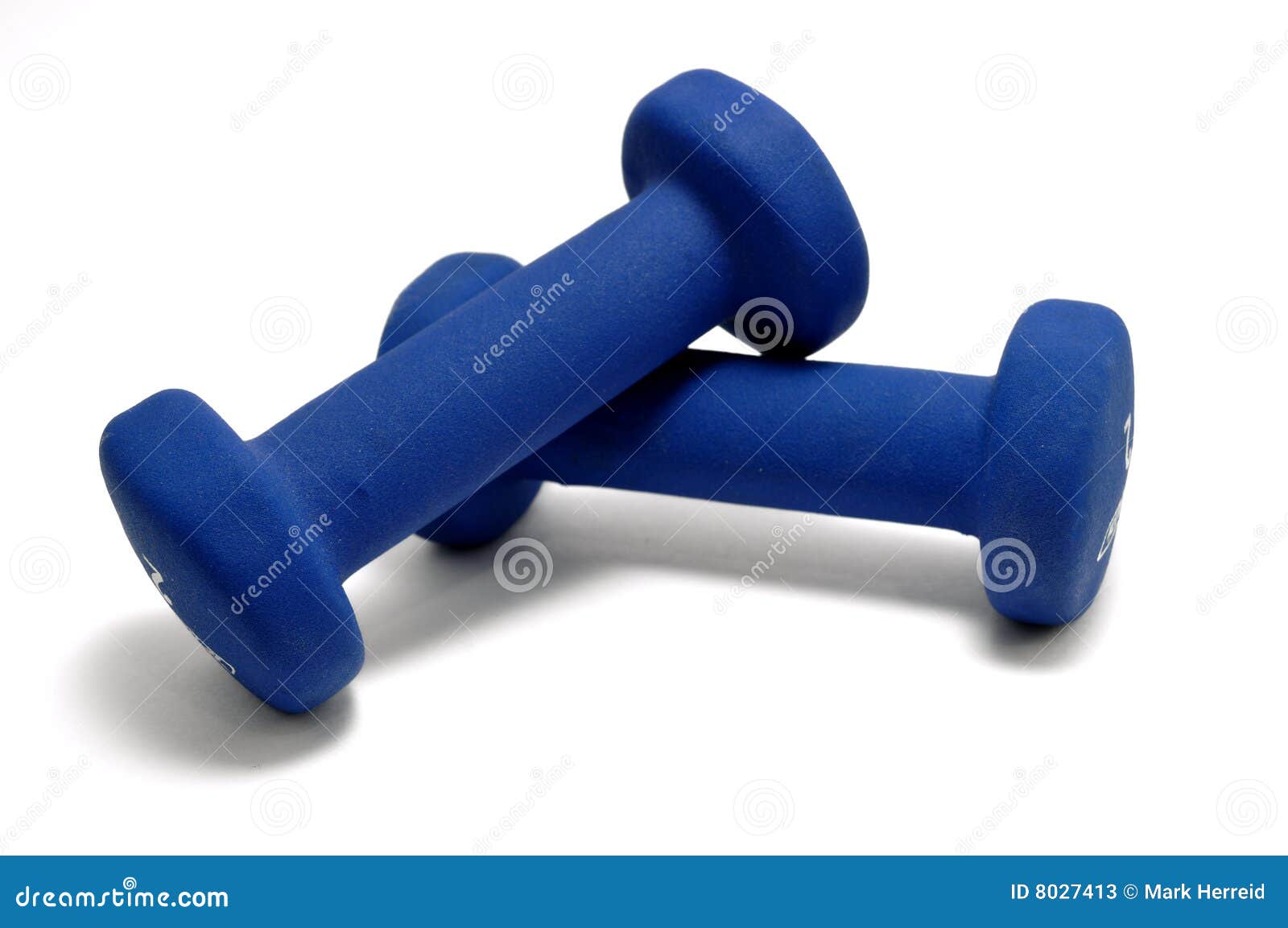 Blue Weights stock image. Image of blue, exercise, workout - 8027413