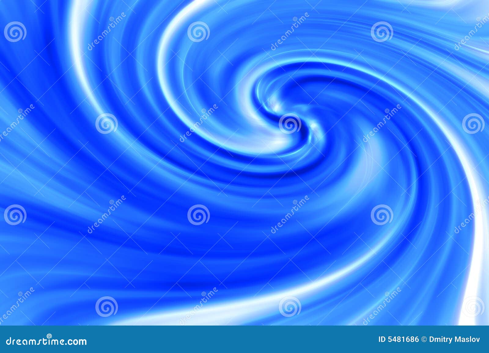Blue Whirl stock illustration. Illustration of curve, whirl - 5481686