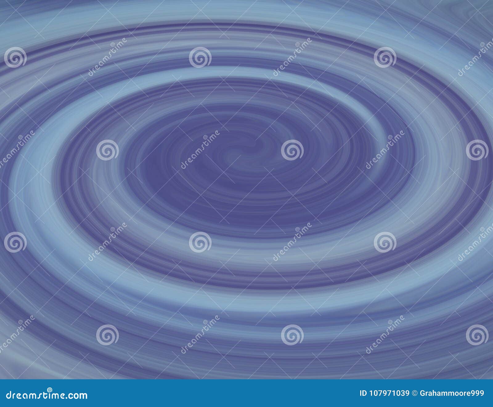 Blue whirlpool effect stock illustration. Illustration of whirl - 107971039