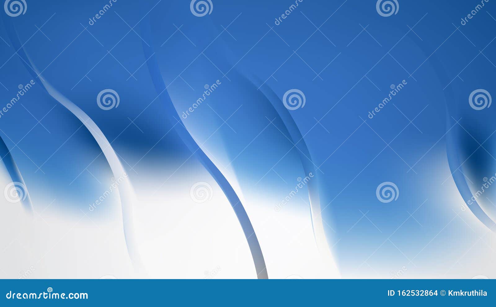 Blue and White Abstract Curve Background Vector Art Stock Vector ...