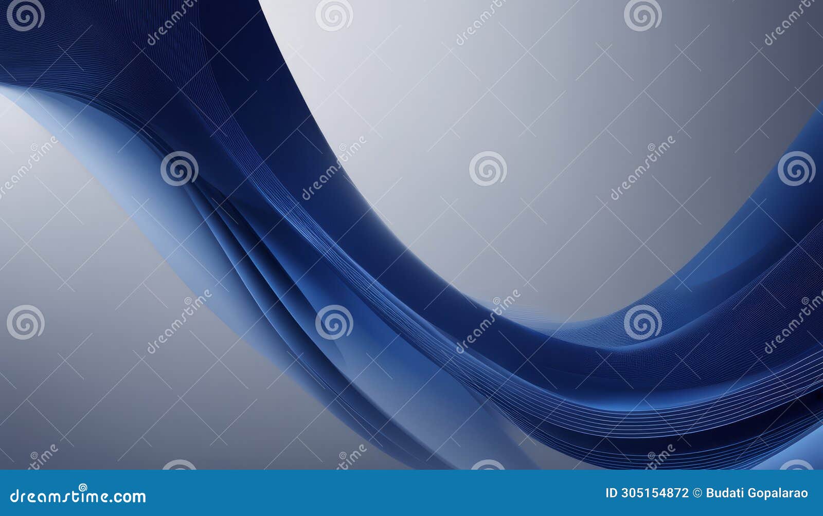 Blue and White Abstract Design Stock Illustration - Illustration of ...