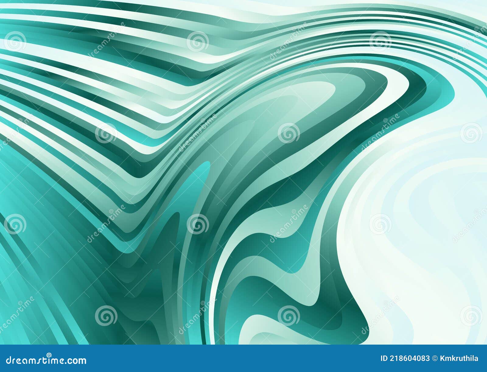 Blue and White Abstract Distorted Lines Background Vector Graphic Stock ...