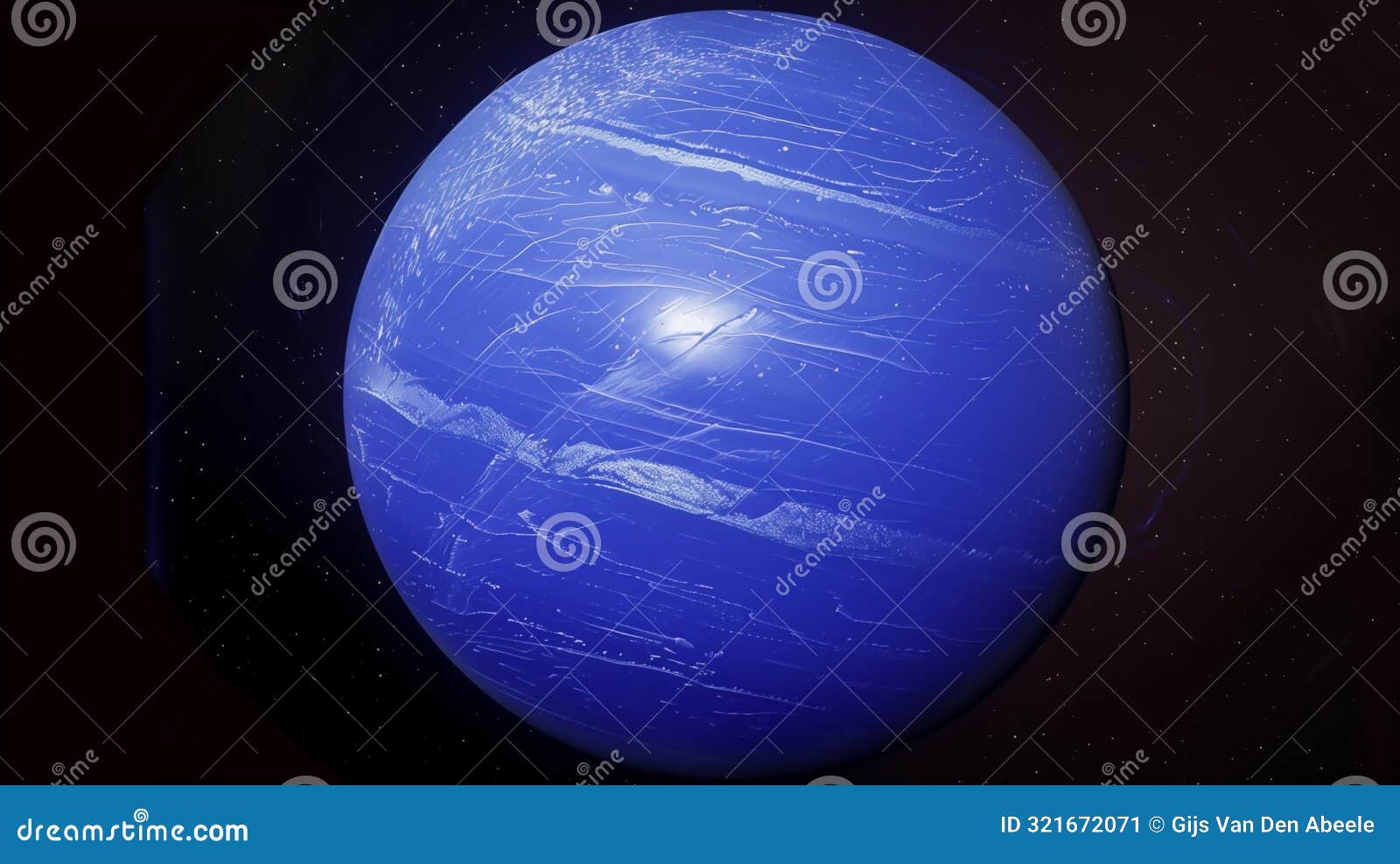 Blue and White Abstract Neptune Surface Texture Background Stock ...