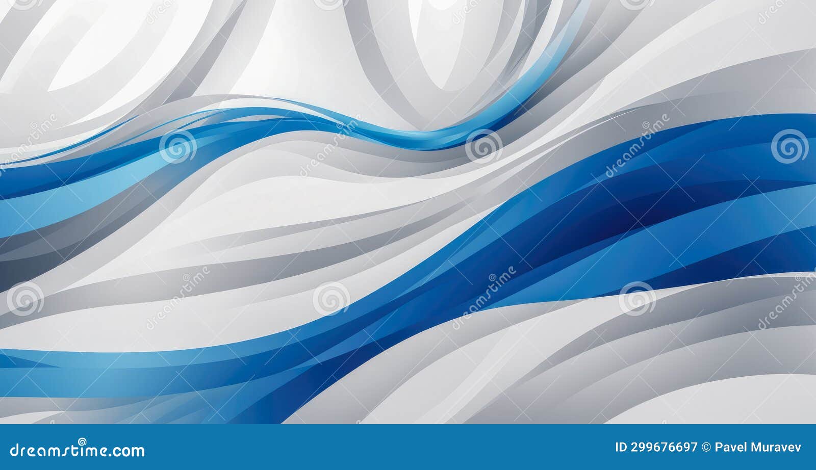 Blue and White Abstract Wave Background. Abstract Light Blue and White ...