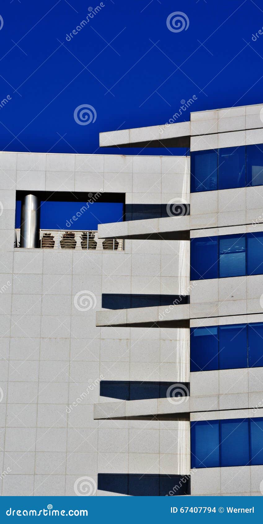 Blue and White Architecture Stock Photo - Image of cape, south: 67407794