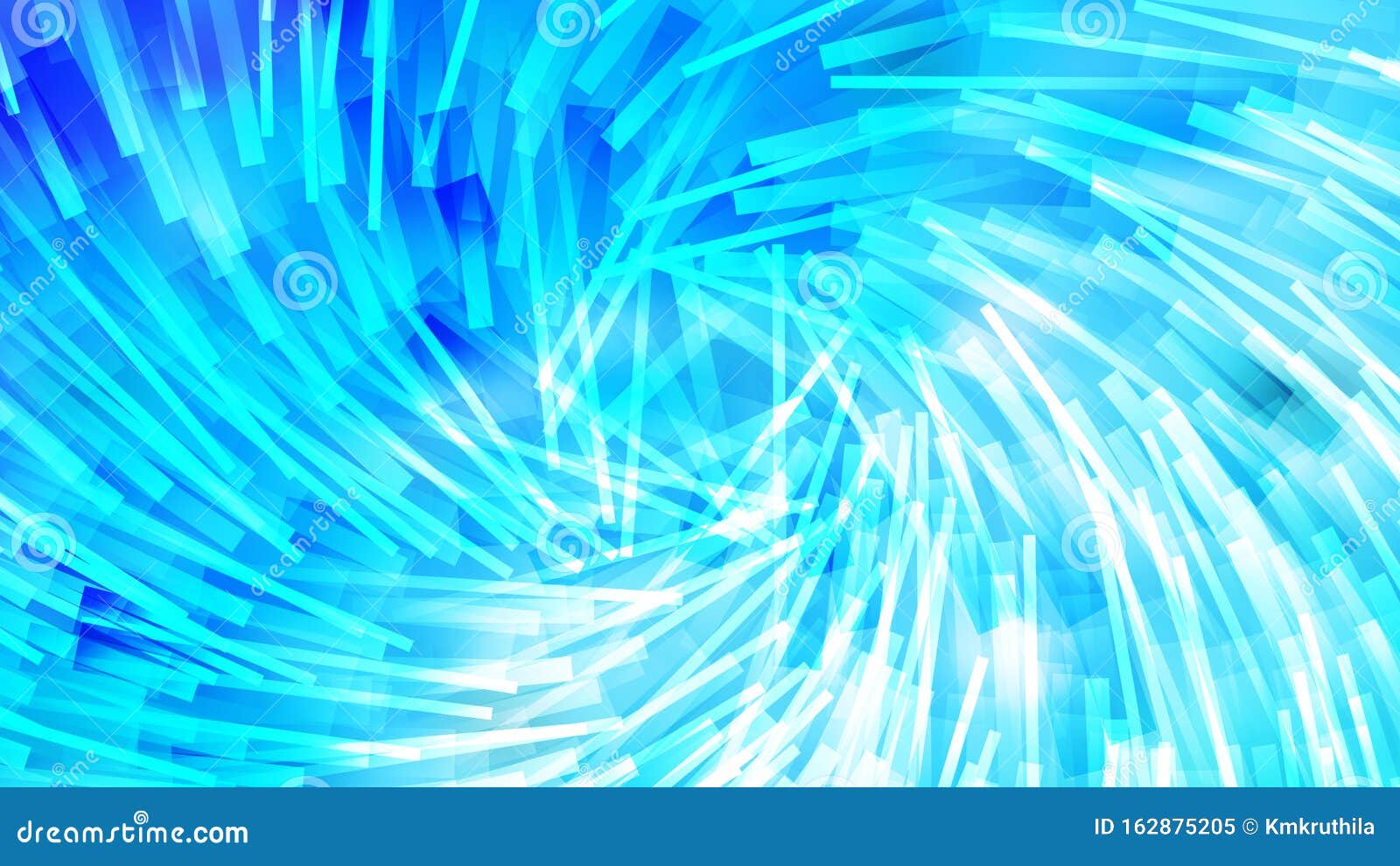 Blue and White Asymmetric Irregular Twirl Striped Lines Background ...