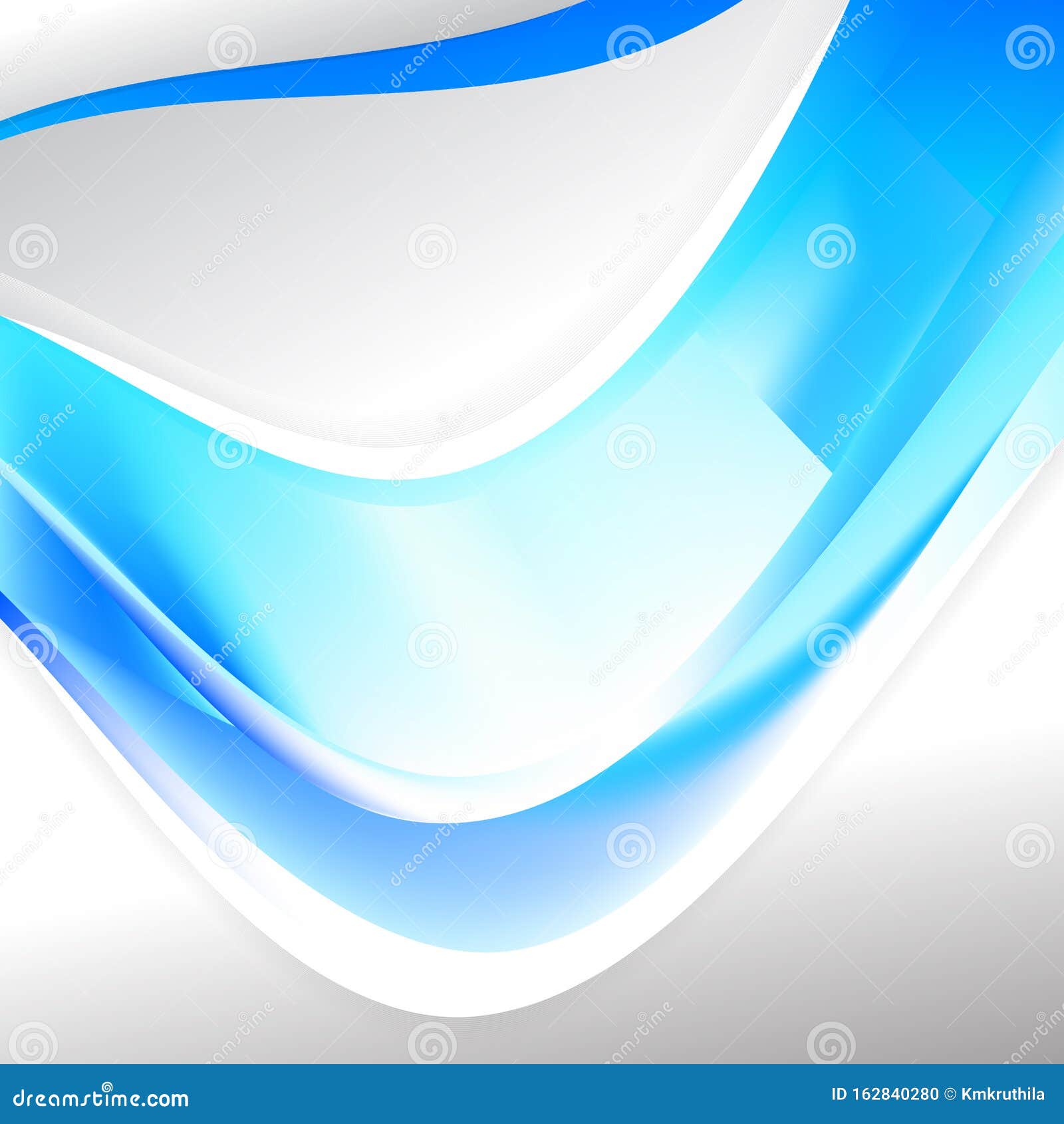 Blue and White Background Template Stock Vector - Illustration of shiny ...