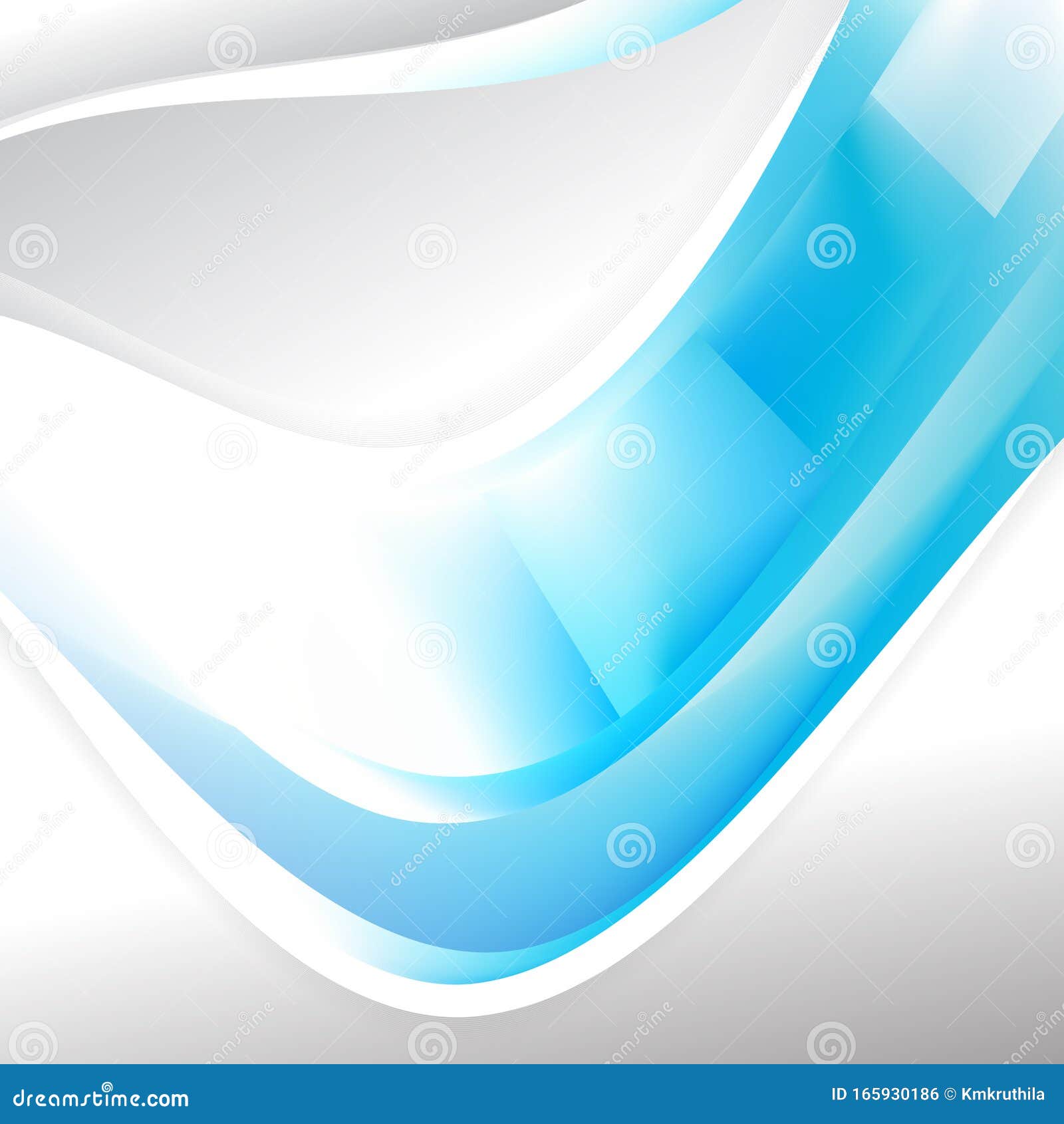 Blue and White Background Template Vector Stock Vector - Illustration ...