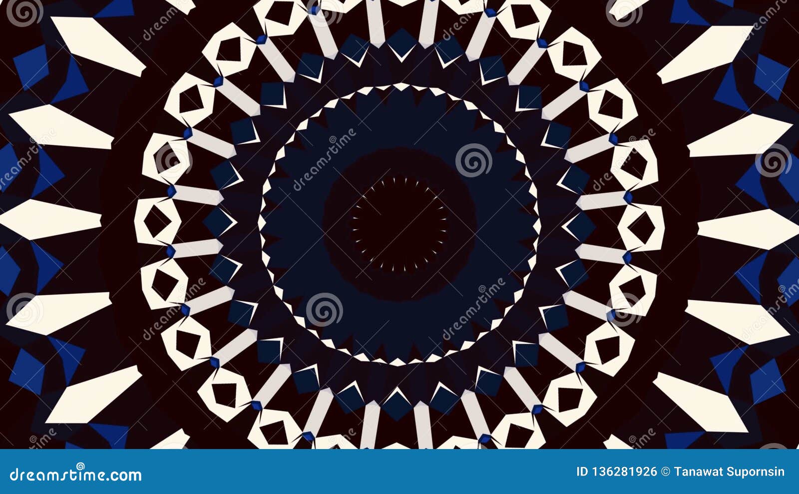 Blue White Black Pattern Color Cool Wallpaper Stock Illustration ...