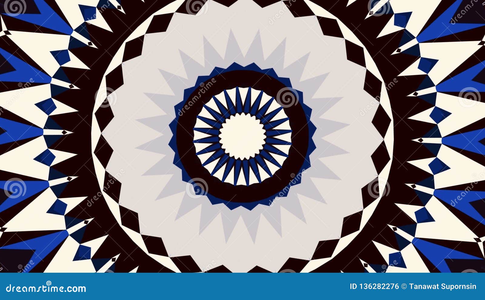 Blue White Black Pattern Color Cool Wallpaper Stock Illustration ...
