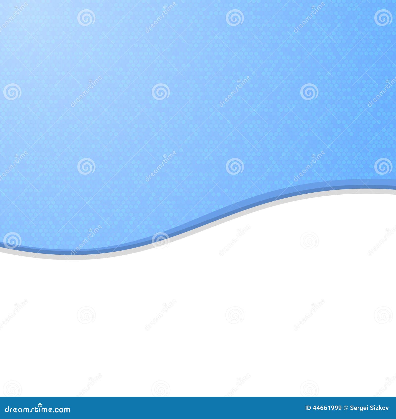 Blue and White Blank Abstract Background. Vector Stock Vector ...