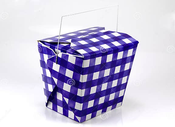 Blue and White Carton stock image. Image of carton, object - 123577