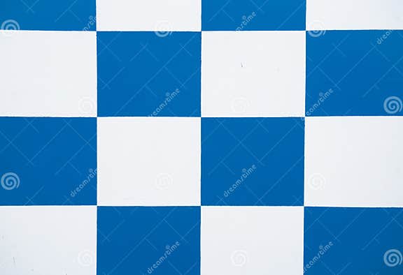 Blue and White Check Pattern Stock Photo - Image of board, blue: 273080238