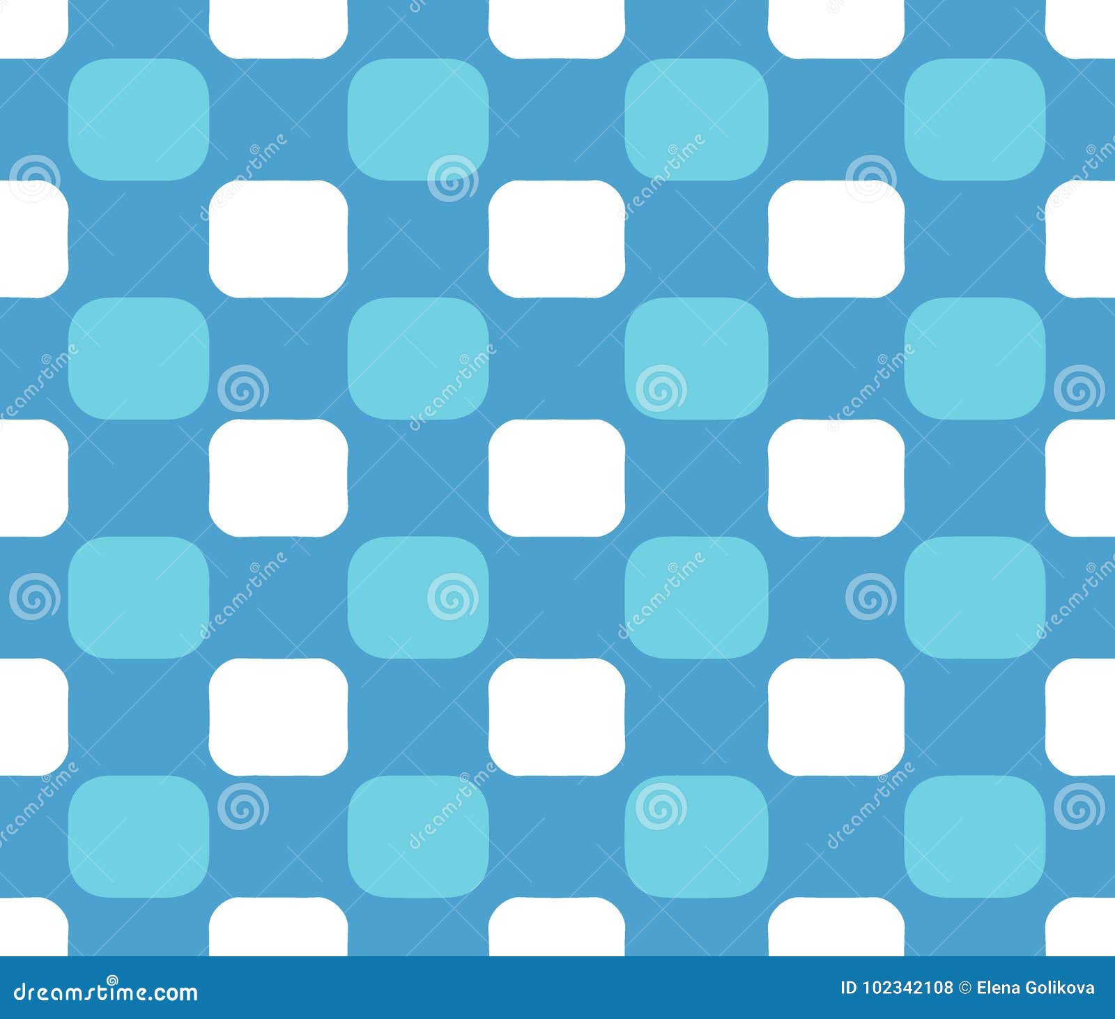 Blue White Checkered Pattern Stock Vector - Illustration of checks ...