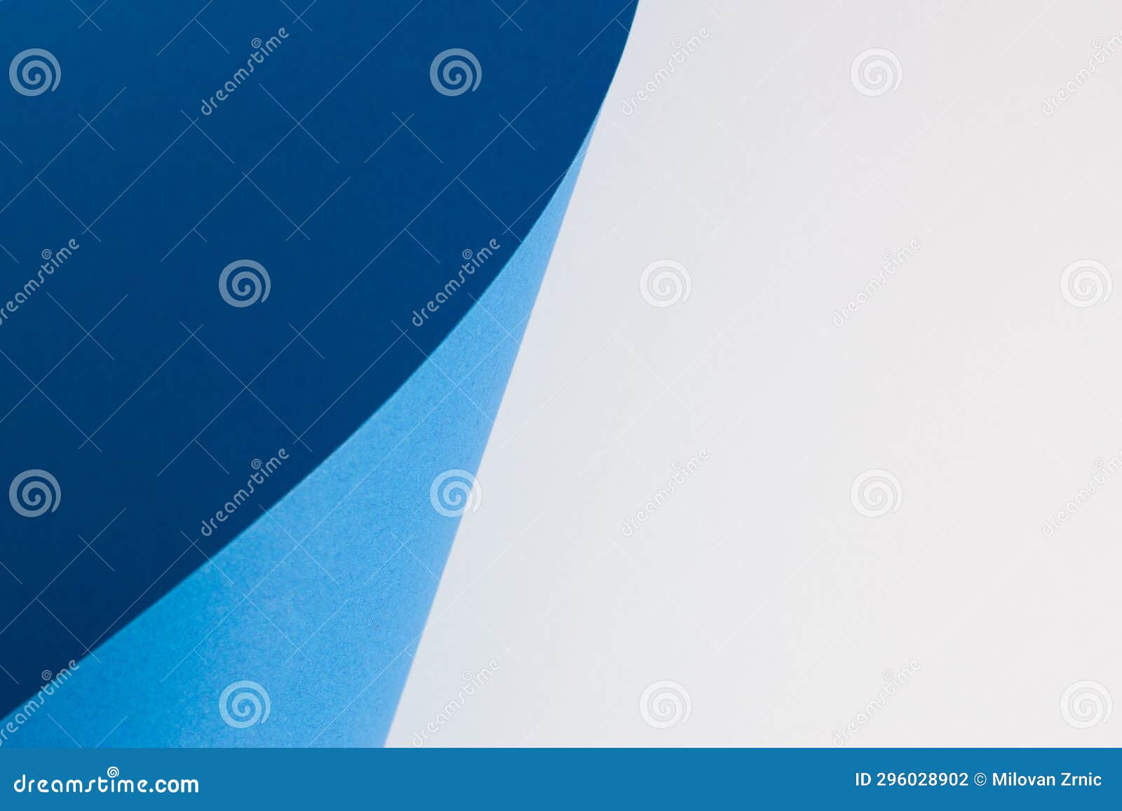 Blue and White Divided Curved Background Stock Photo - Image of detail ...
