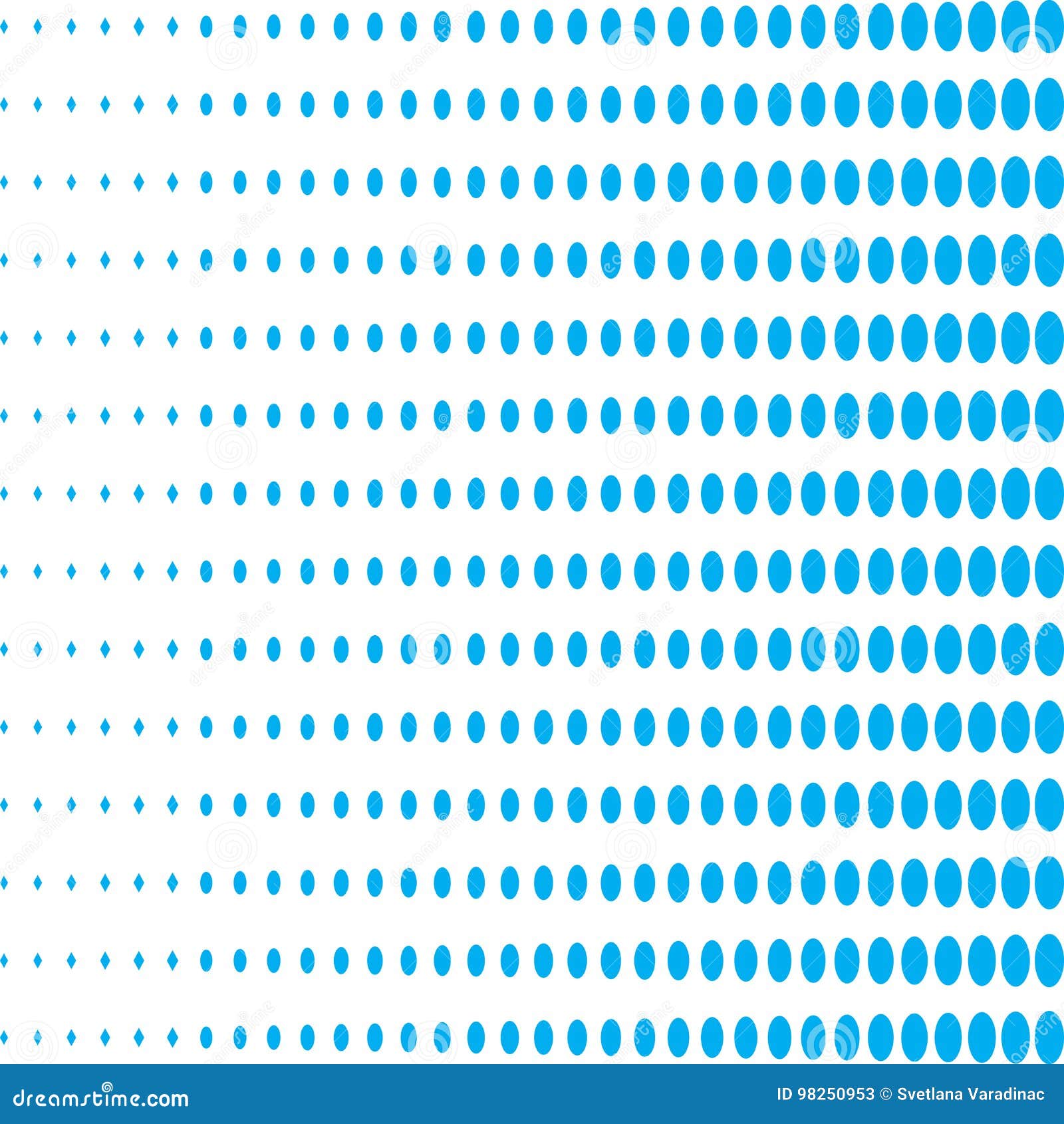 Blue and White Ellipse Pattern Stock Vector - Illustration of small ...
