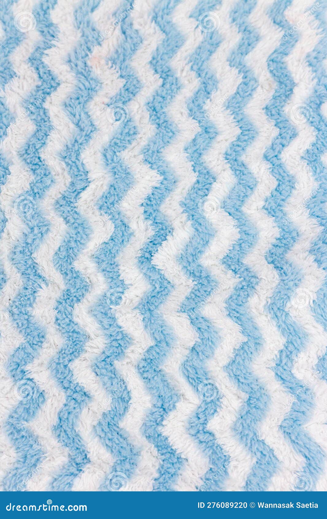 Blue and White Fabric Texture Background. Close-up of Blue and White ...