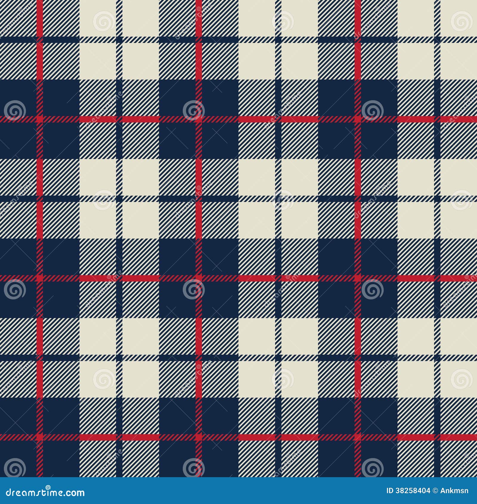 Blue and White Fabric Texture in a Square Pattern Stock Vector ...