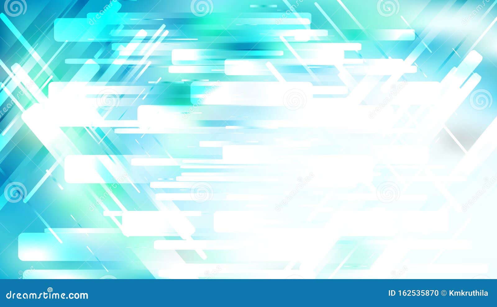 Blue and White Geometric Shapes Background Design Stock Vector ...