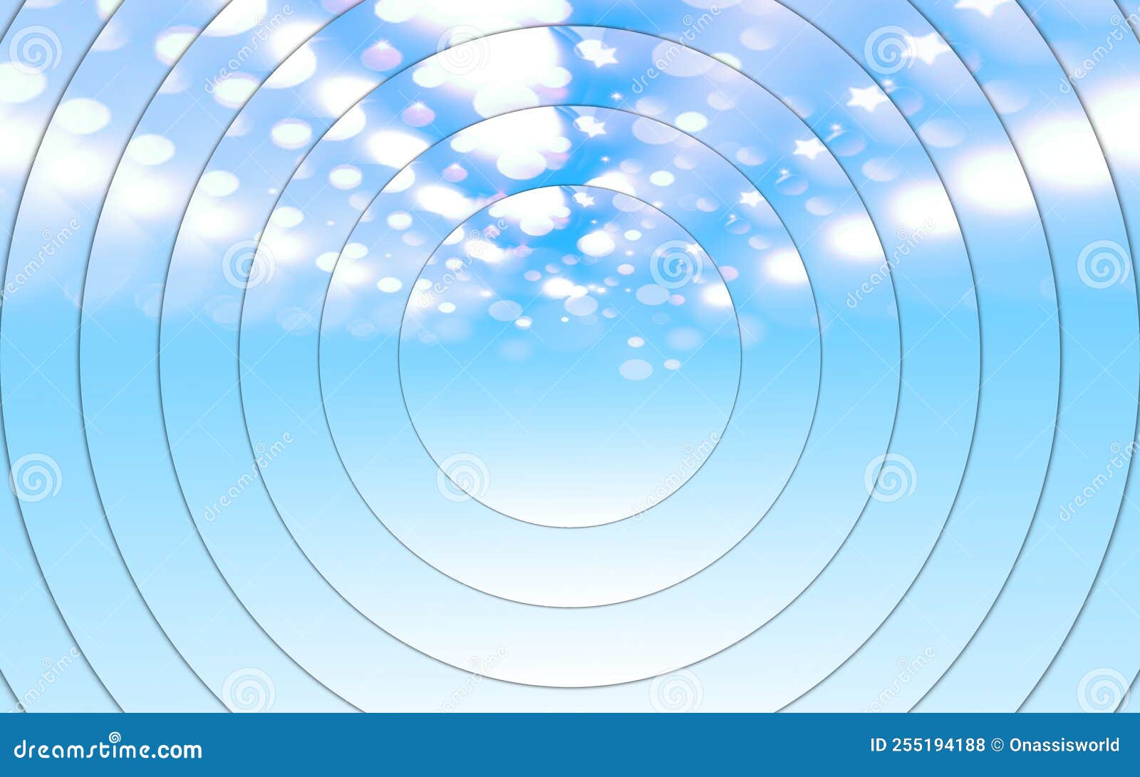 Blue White Glow Lights Abstracts Backgrounds Stock Illustration ...