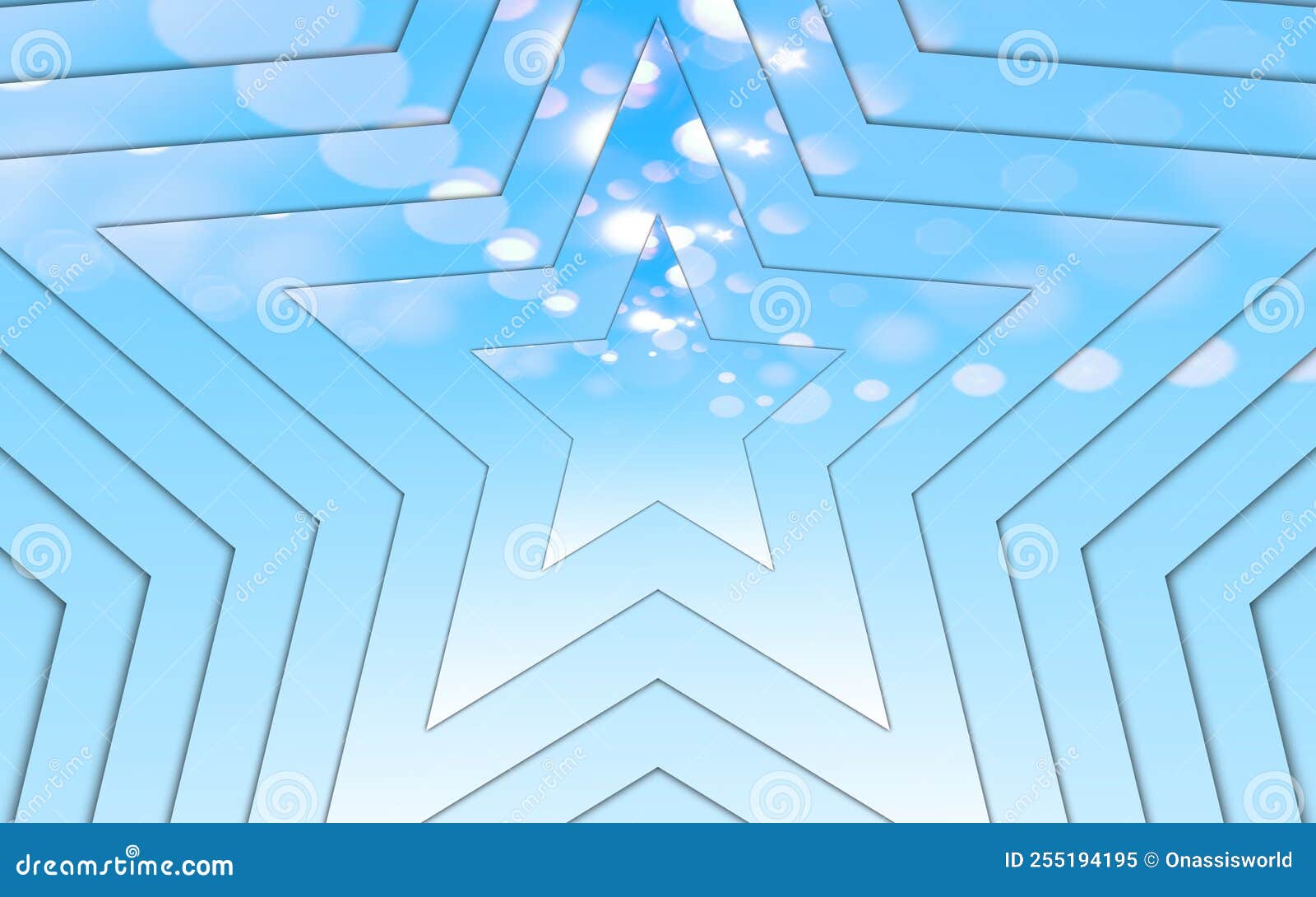 Blue White Glow Lights Abstracts Backgrounds Stock Illustration ...