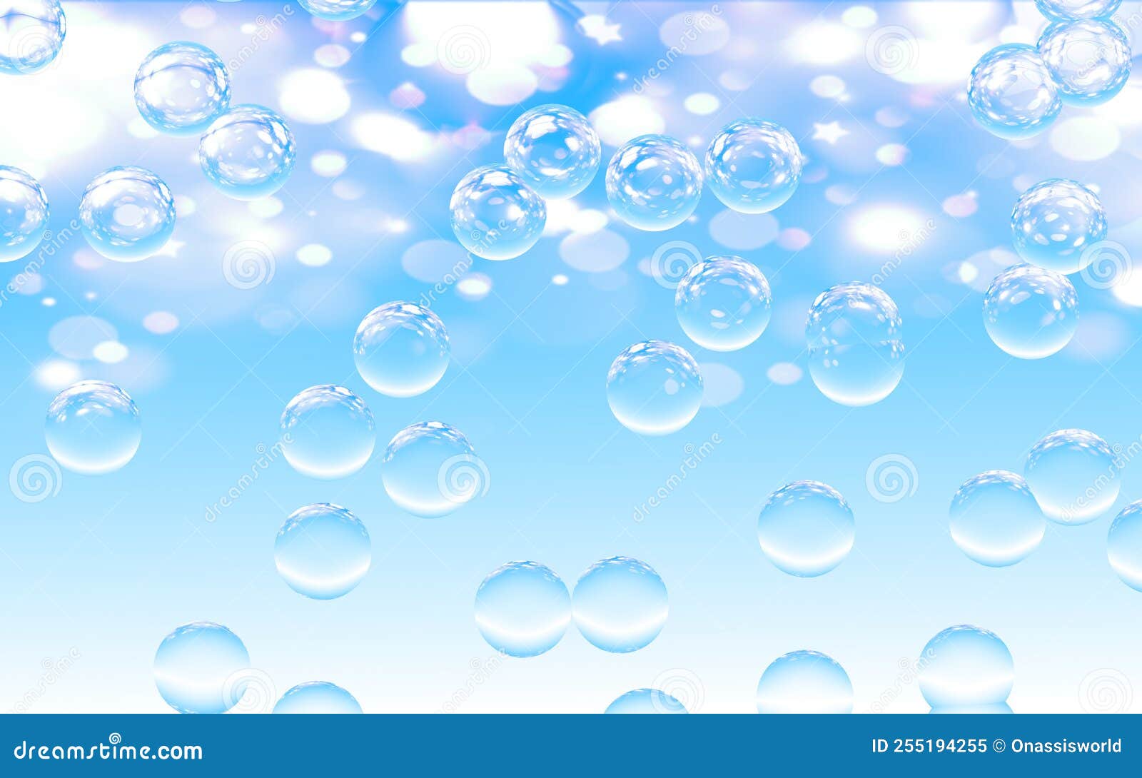 Blue White Glow Lights Abstracts Backgrounds Stock Illustration ...