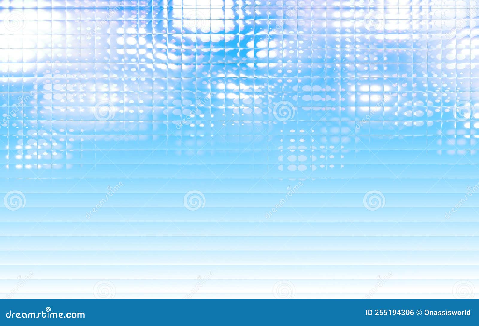 Blue White Glow Lights Abstracts Backgrounds Stock Illustration ...