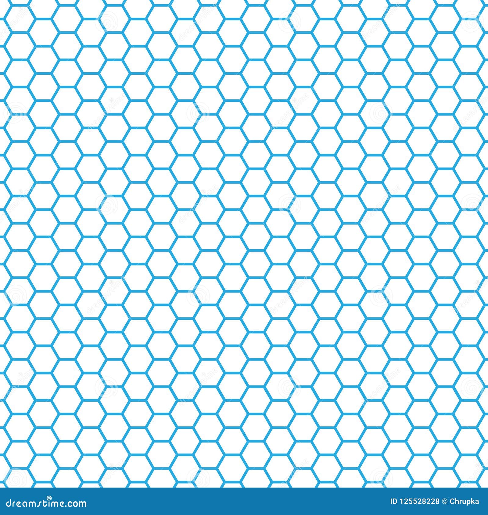 Blue and White Hexagonal Pattern Stock Vector - Illustration of apiary ...