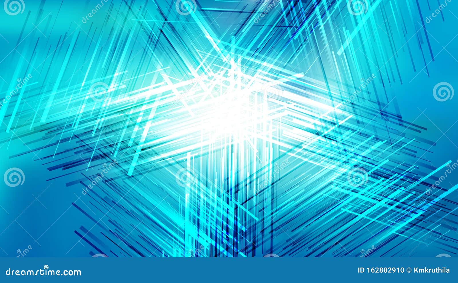 Blue and White Intersecting Lines Stripes Background Stock Vector ...