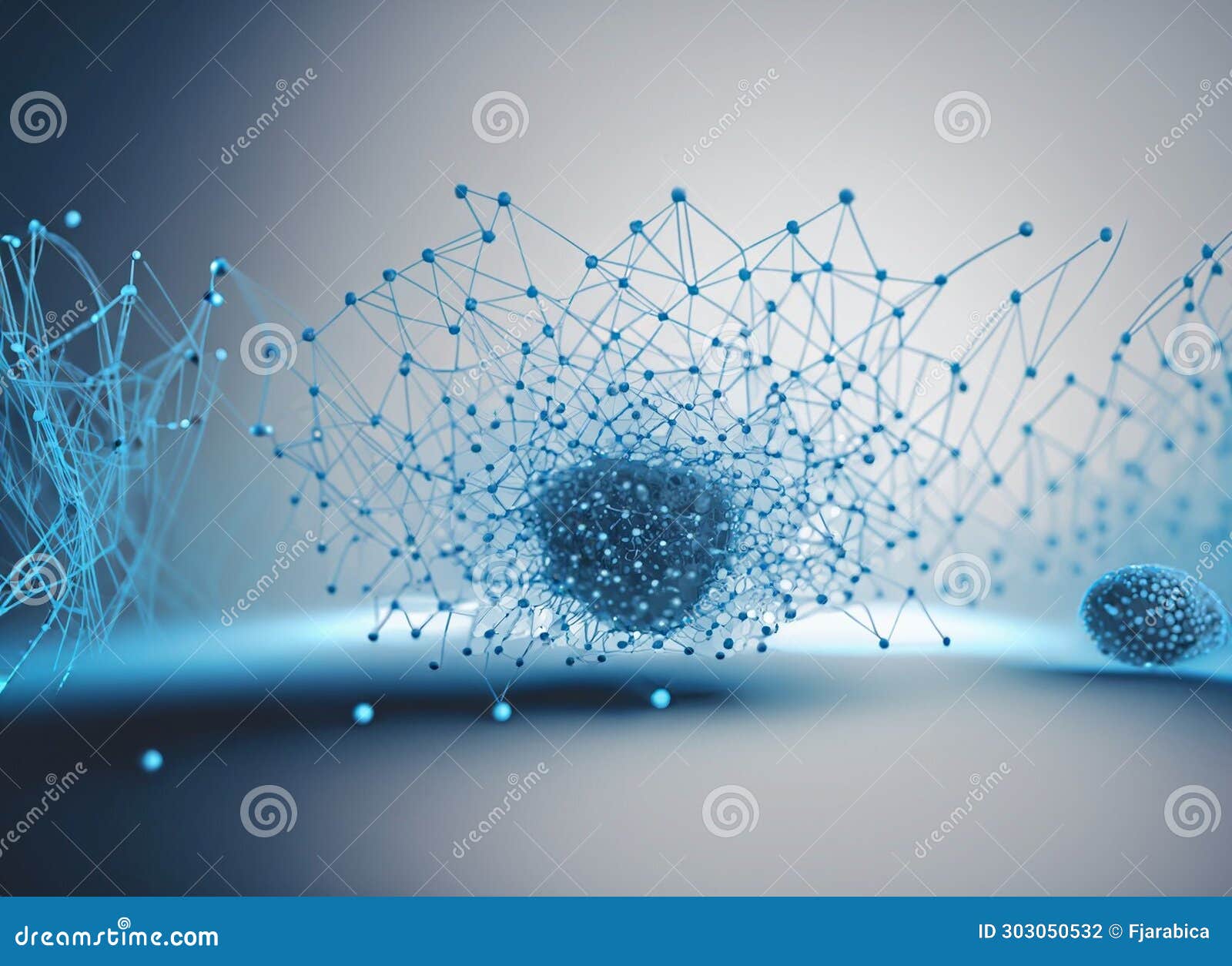 Nanoparticles Abstract Background Stock Illustration - Illustration of ...