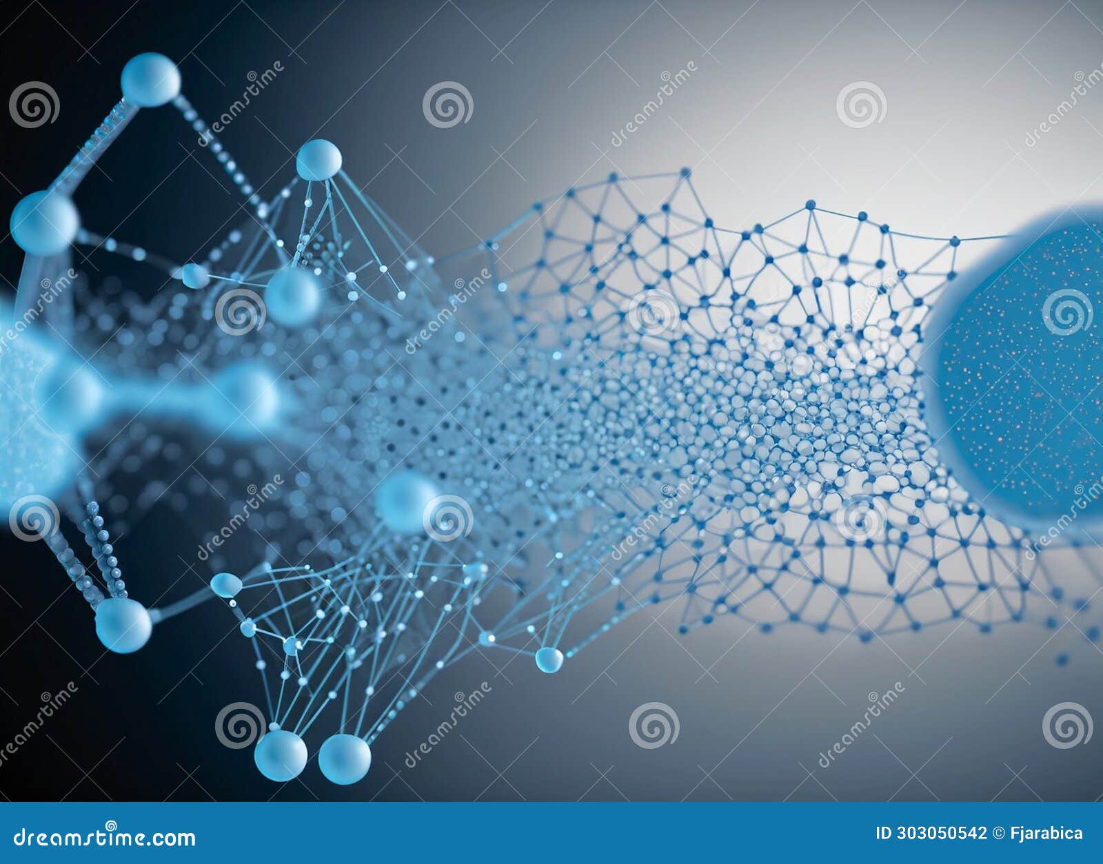 Nanoparticles Abstract Background Stock Illustration - Illustration of ...
