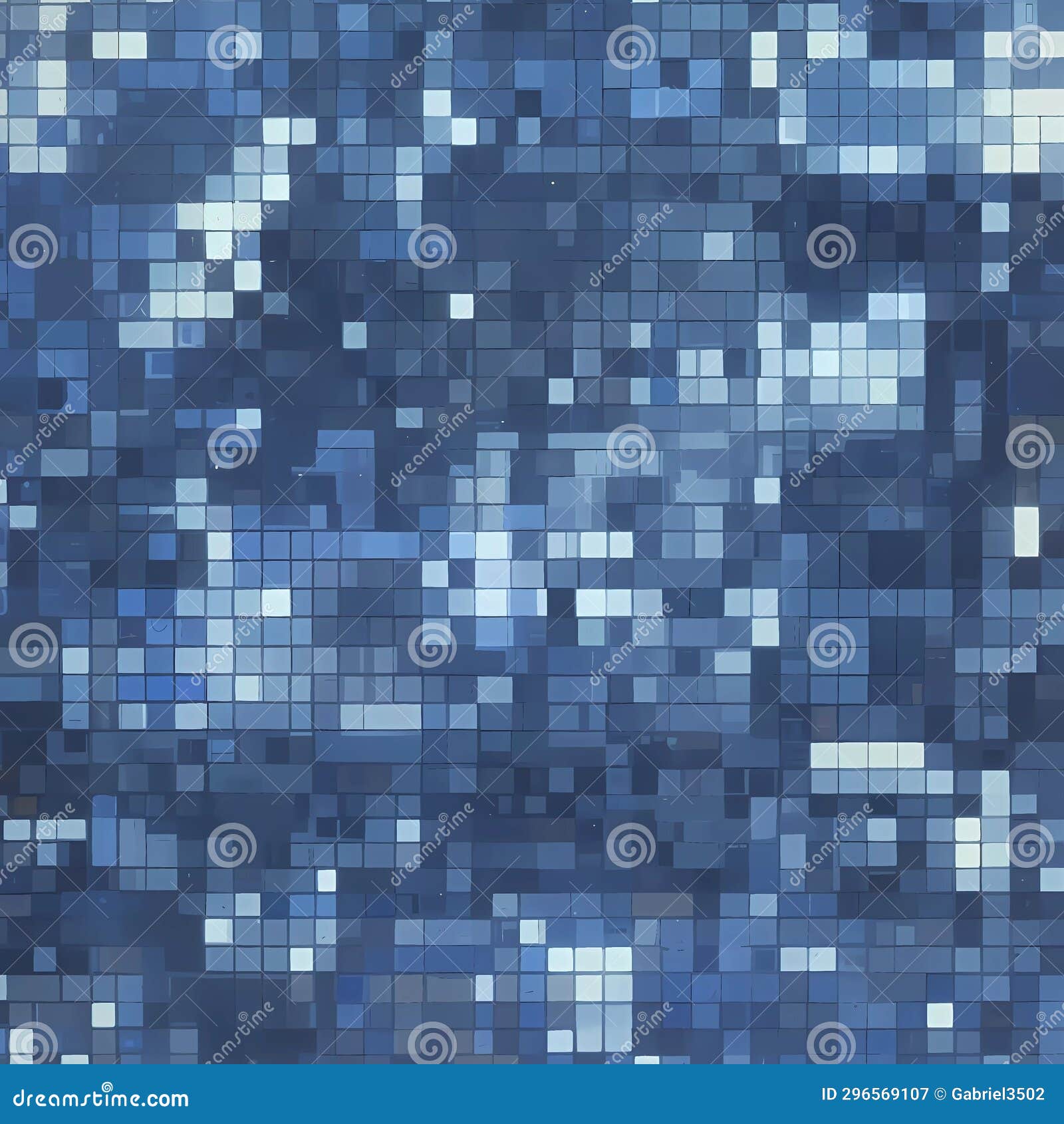 Blue and White Pixels. Pixel Art in Blue and White. Pixelated Blue ...