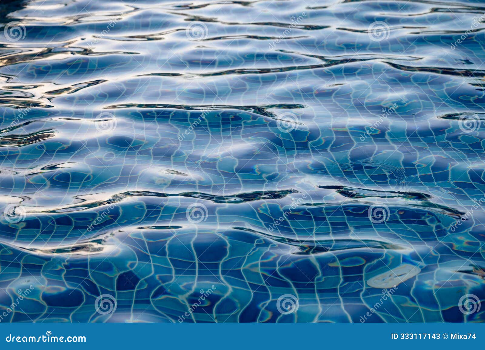 Blue and White Pool Water Background Stock Image - Image of blue, sand ...