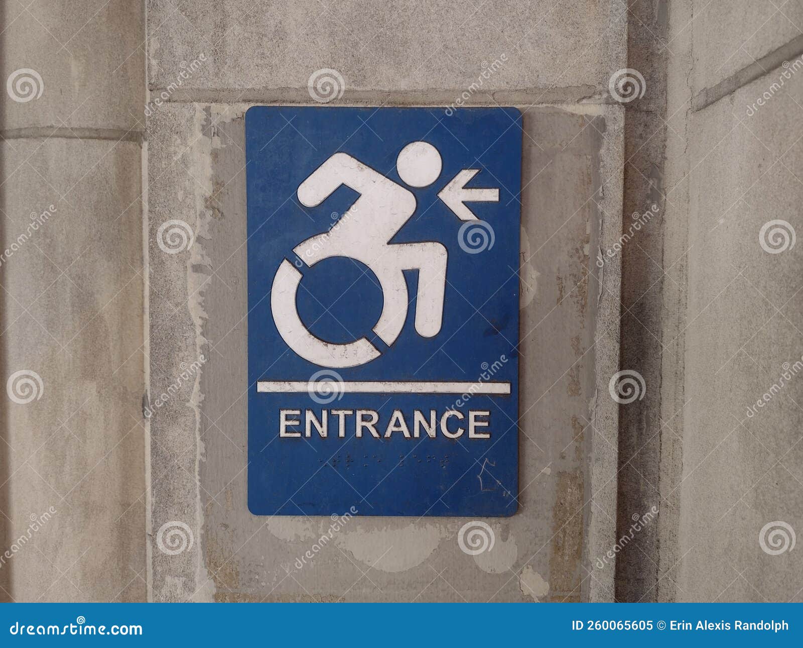 Handicapped Entrance, Dynamic Accessibility Symbol, Braille Editorial ...