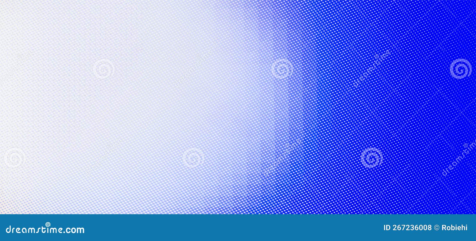 Blue and White Spot Pattern Panorama Background Stock Illustration ...