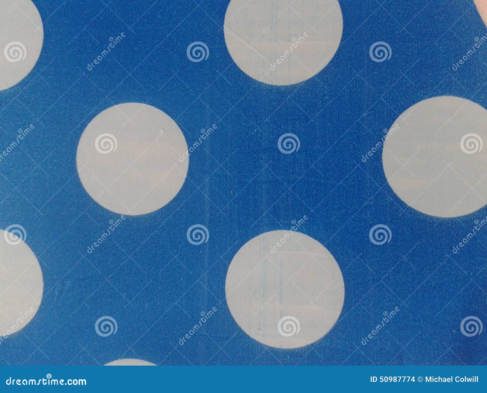 Blue and White spots stock photo. Image of white, blue - 50987774
