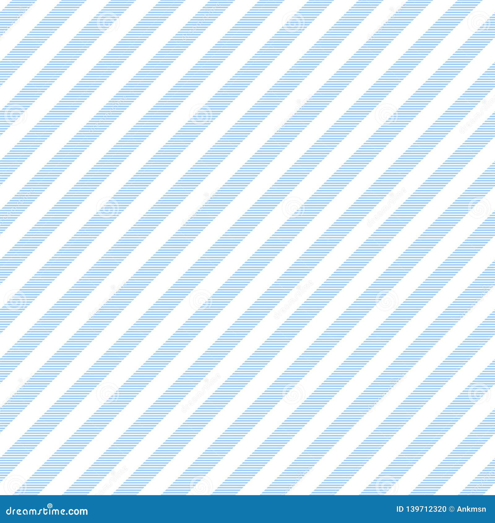 Blue White Striped Fabric Texture Seamless Pattern Stock Vector ...