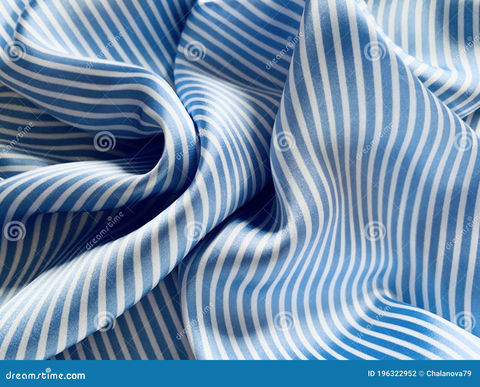 Blue and White Striped Texture Closeup Stock Photo - Image of ...