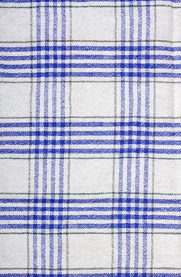 Blue and White Tablecloth Pattern Stock Image - Image of cover, blanket ...