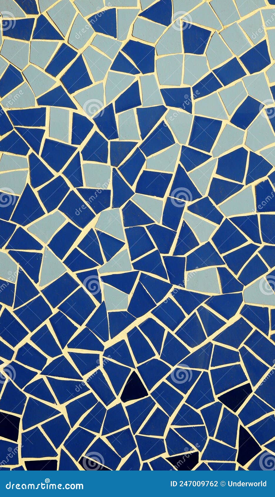Blue and White Texture Mosaic Stock Photo - Image of decorative ...