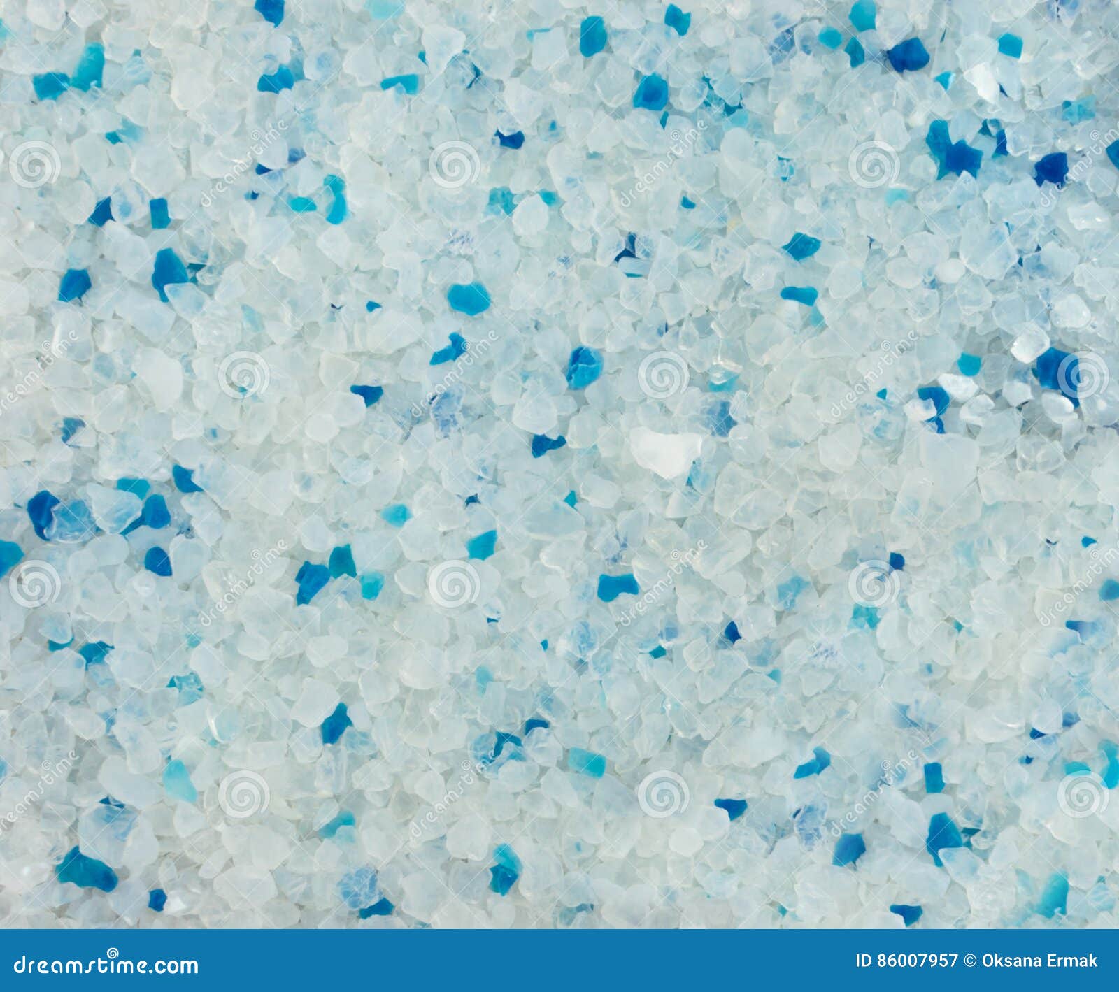 Blue and White Translucent Crystals Texture Stock Image - Image of ...