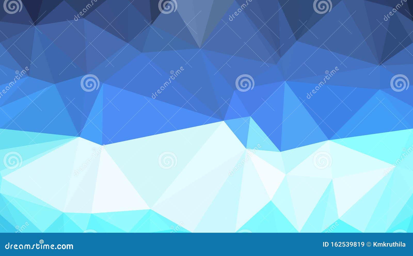 Blue and White Triangle Geometric Background Vector Stock Vector ...