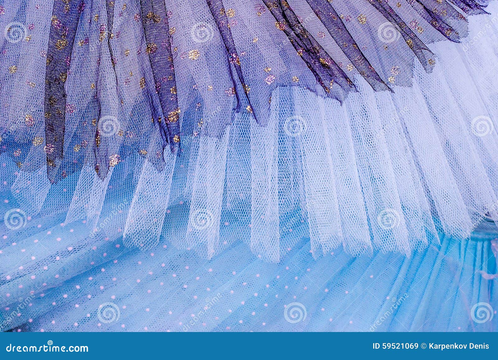 Blue and White Tutu Background Stock Image - Image of close, volatile ...